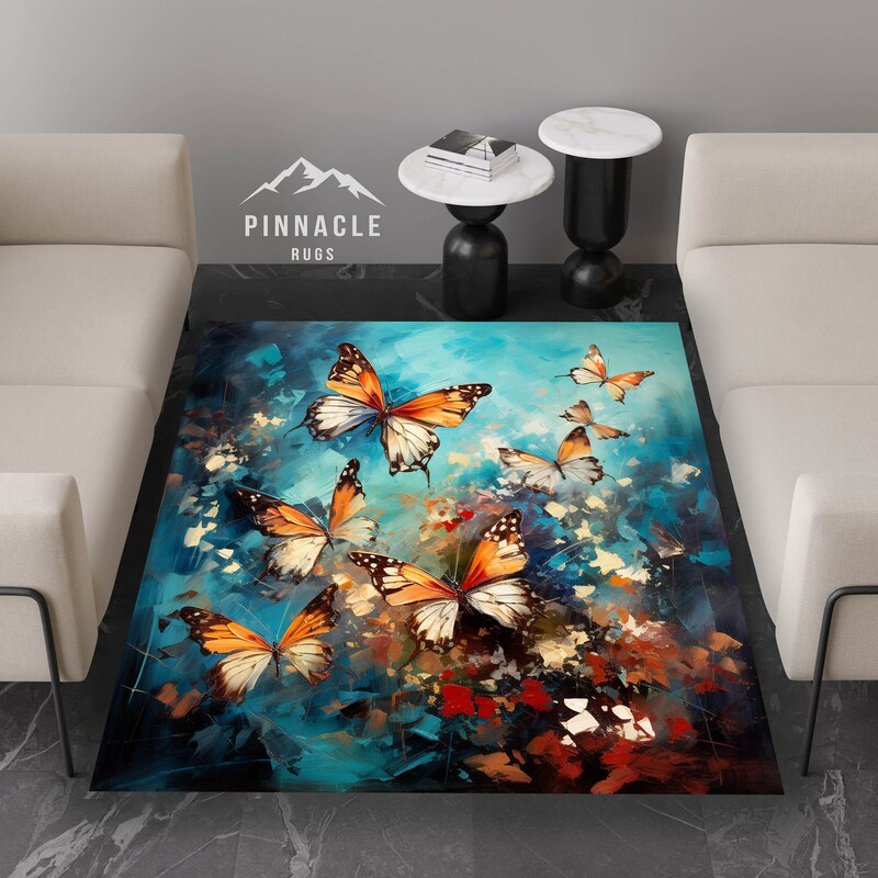 Butterfly Rug - Etsy