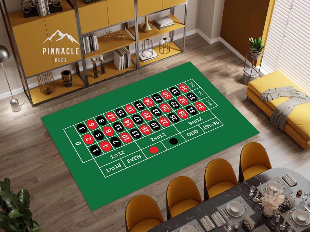 Roulette Table Roulette Gambling Table Décor Game Club - Etsy