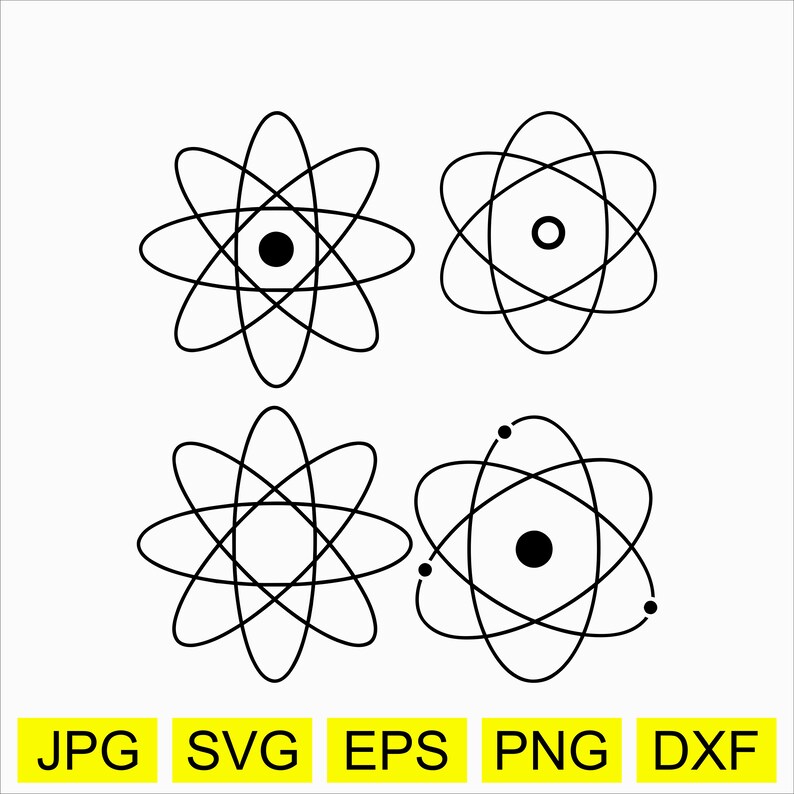 Chemistry Atom Molecule Icon Logo Template Illustration Design. Kit ...