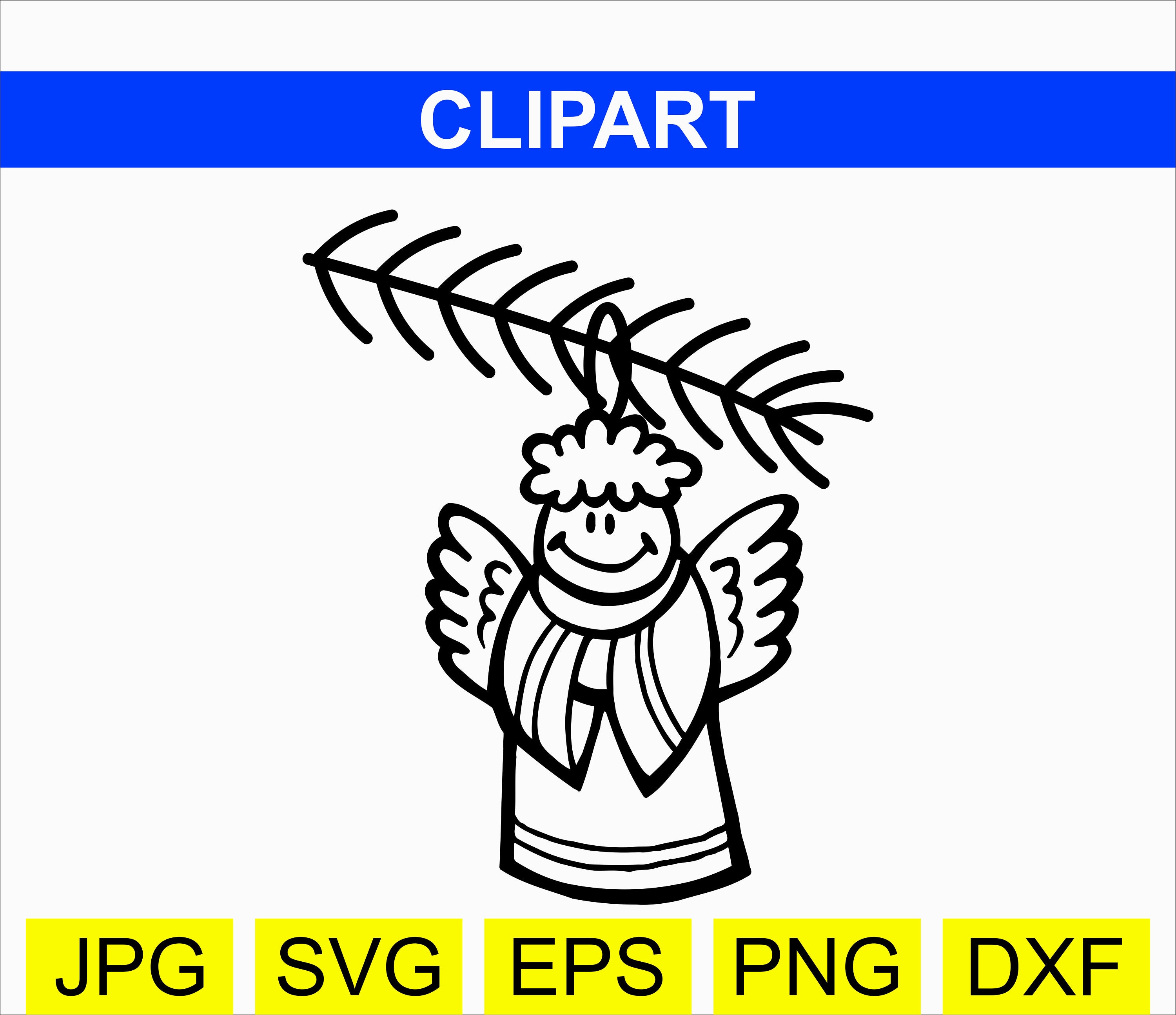 Christmas Angel Svg Christmas Svg Christmas Vector Christmas Clipart Christmas Angel Png