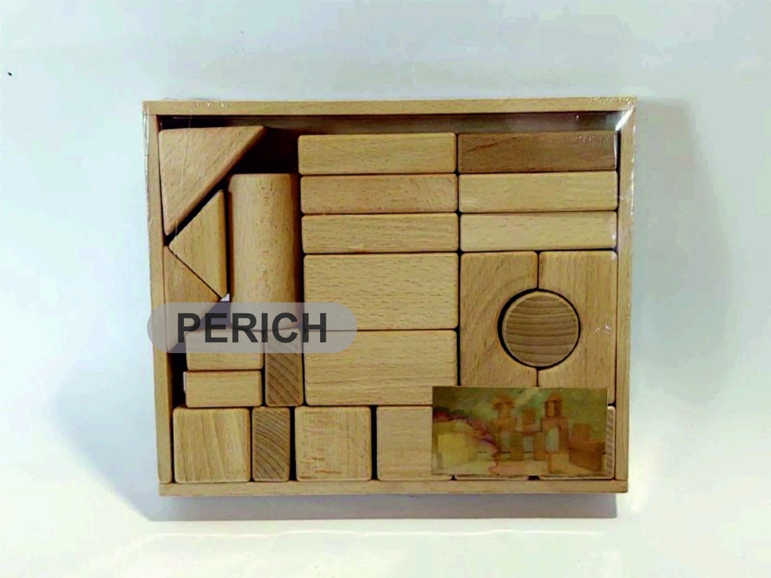 Wooden Construction Set Made From Environmentally Friendly Wood of the ...
