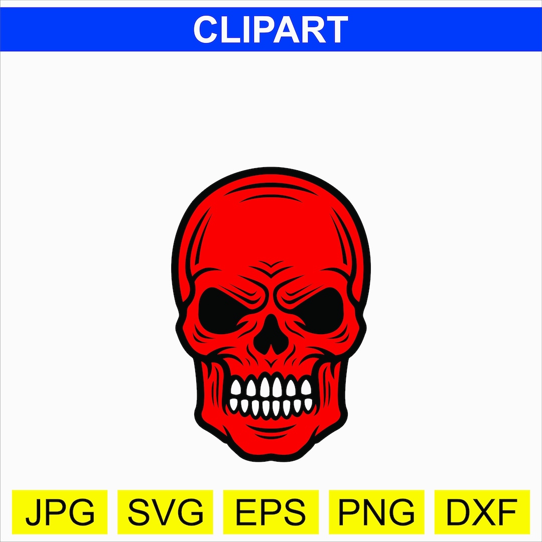 Scull. Skull SVG. Skull Vector. Halloween. Files for Design. - Etsy