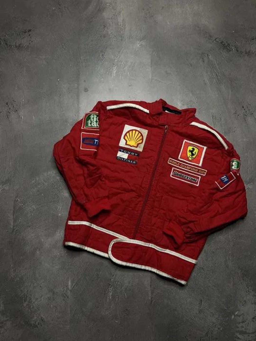 Ferrari F1 Racing Jacket. Size L Kids. Red Children's Sports Bomber ...