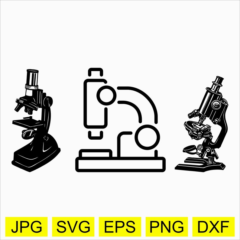 Microscope. Microscope SVG File. Medicine. the Science. Design Files - Etsy