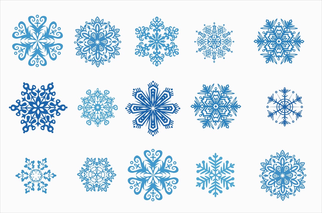 Snowflake Bundle. Snowflake Png,santa Matching Snowflakes ,christmas ...