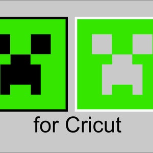 Minecraft SVG Bundle, Game Head Svg, Creeper Eps, Png, Dxf для Cricut ...