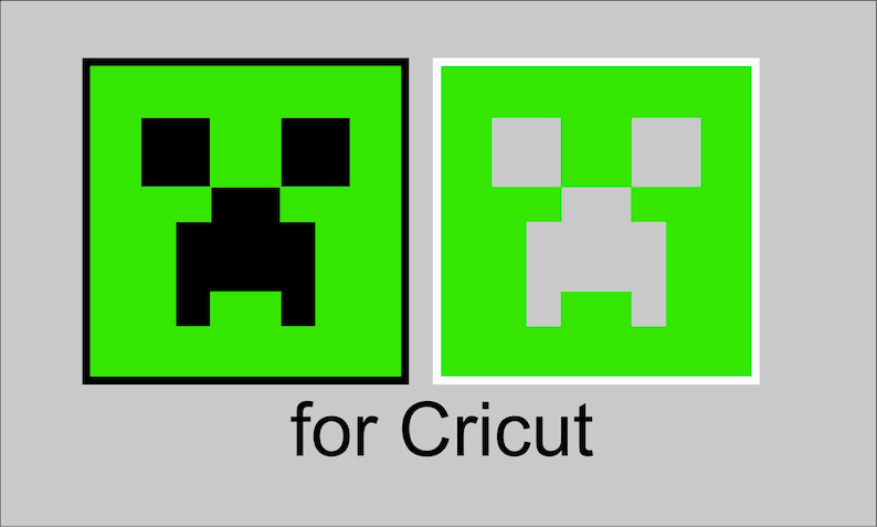 Minecraft SVG Bundle, Game Head Svg, Creeper Eps, Png, Dxf для Cricut ...
