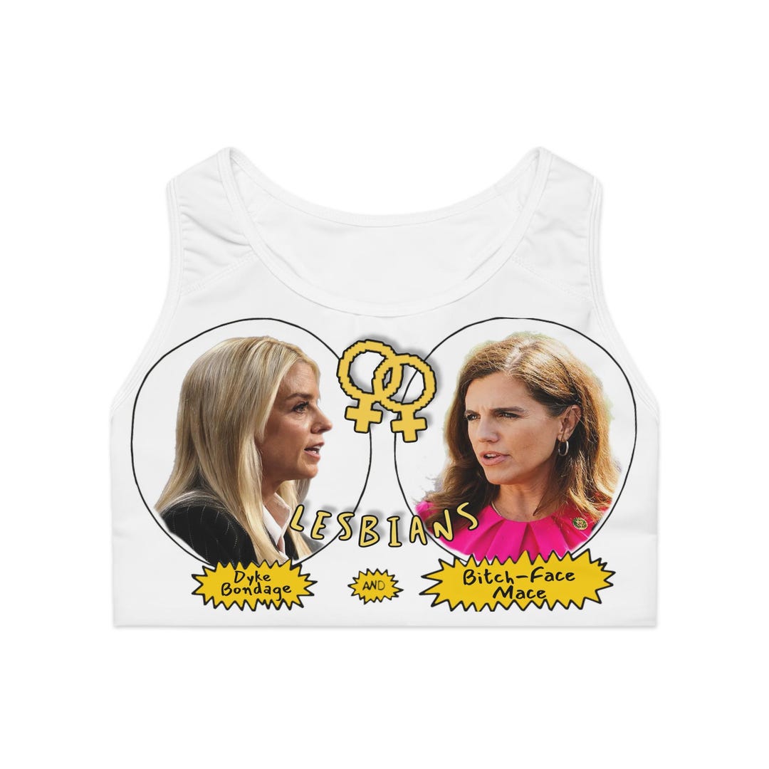 Nancy Mace Pam Bondi Sports Bra (AOP) - Etsy