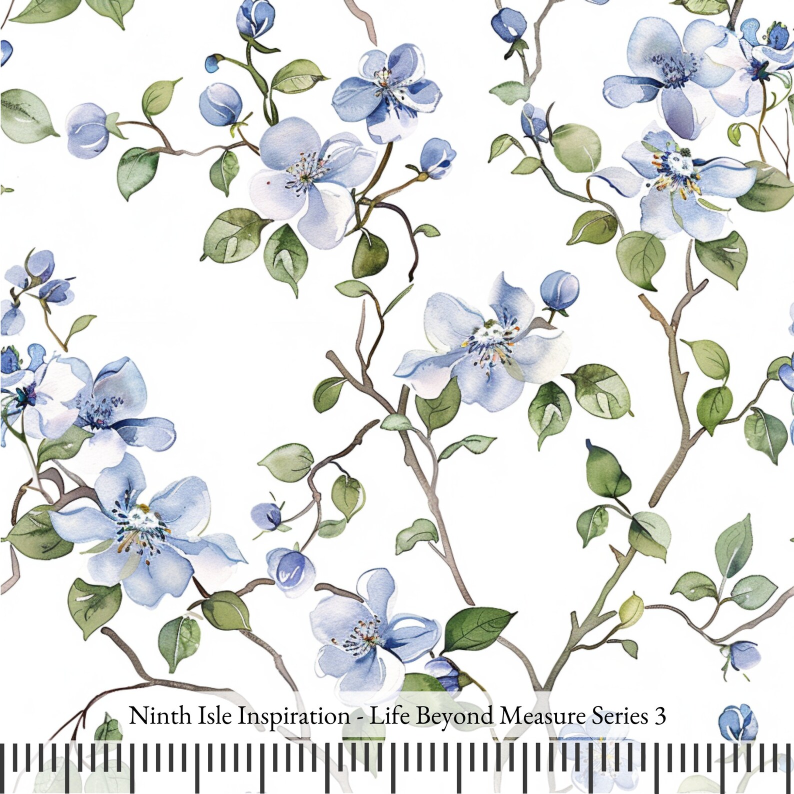 Life Beyond Measure Cotton Fabric by the Yard Ninthisle Inspiration ...