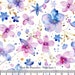 Violet Rayon Fabric by the Yard Ninthisle Inspiration Exclusive Elegant ...