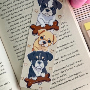 Cute Dog Bookmark | Puppy Bookmark | Stationary Gift | Cute Bookmark ...