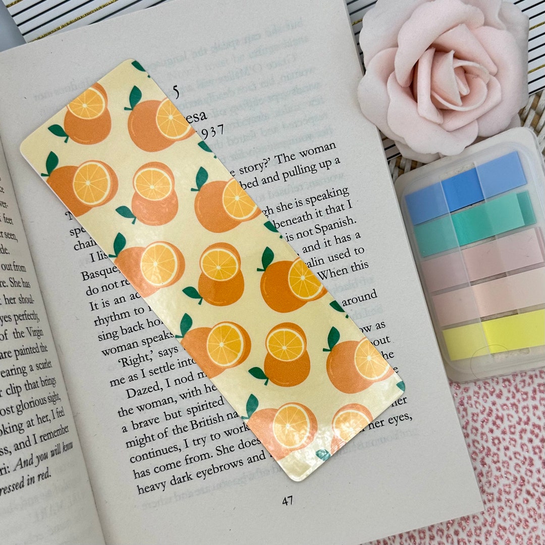 Fruity Bookmark Pretty Bookmark Cute Bookmark Bookmark Reader Gift ...
