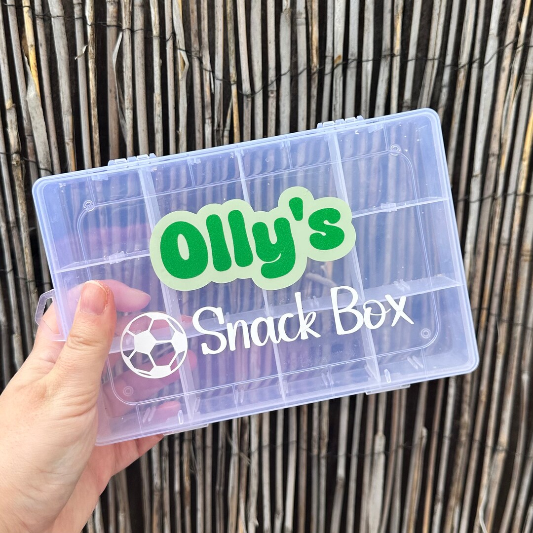Personalised Snack Box Travel Snack Box - Etsy