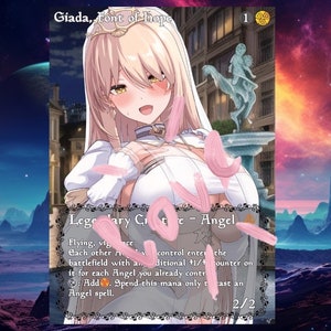 Giada Font of Hope MTG Custom Card PROXY - Etsy