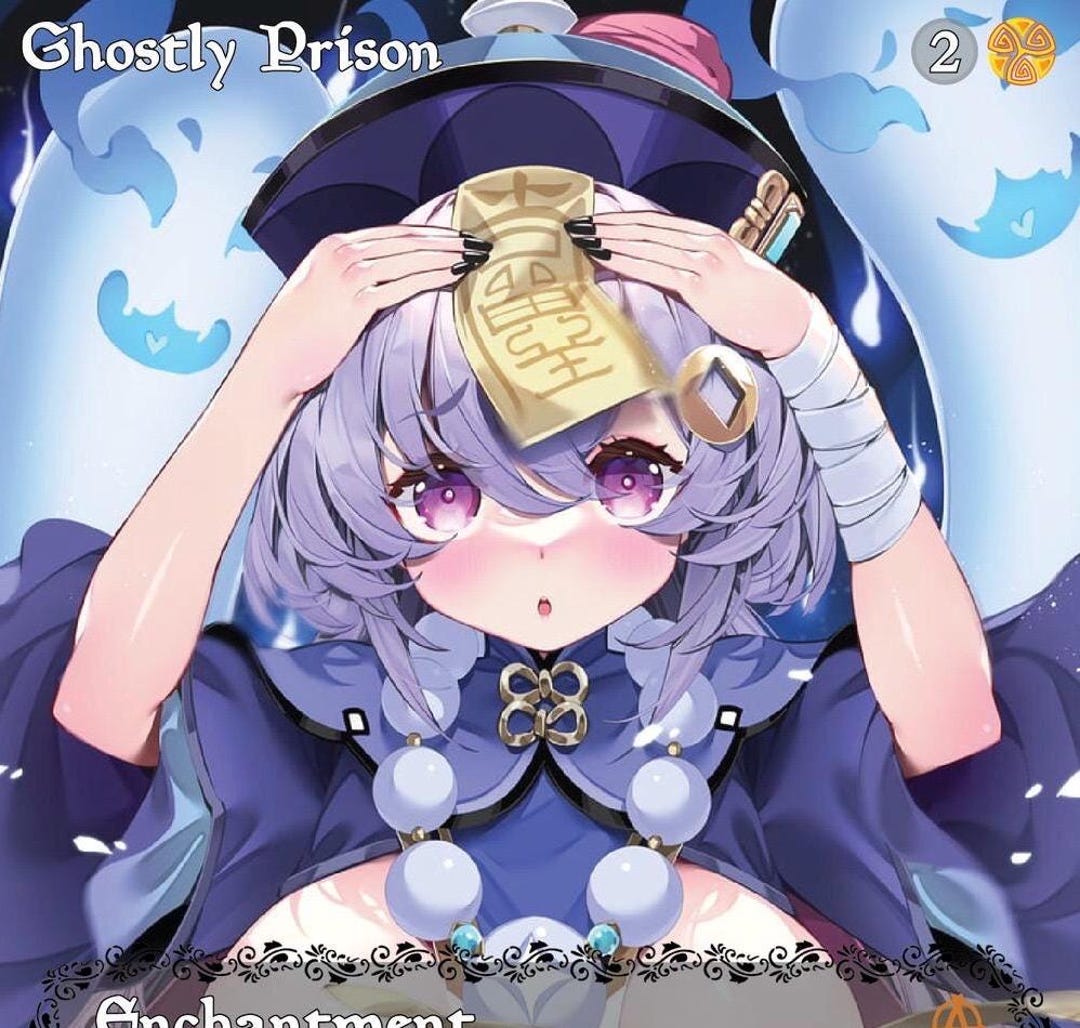 Ghostly Prison MTG Custom Card PROXY - Etsy