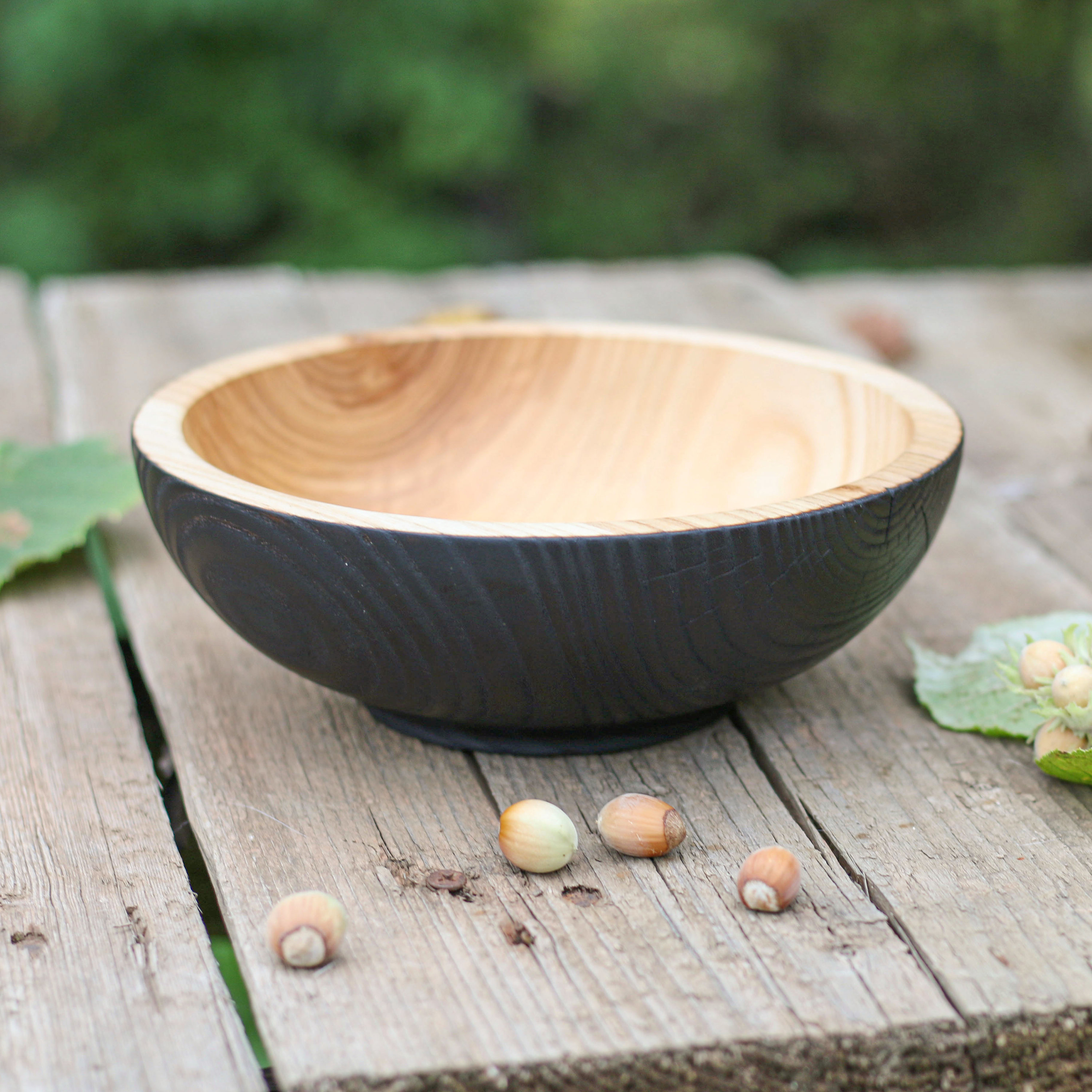 Wooden 8 Inch Bowl - Etsy