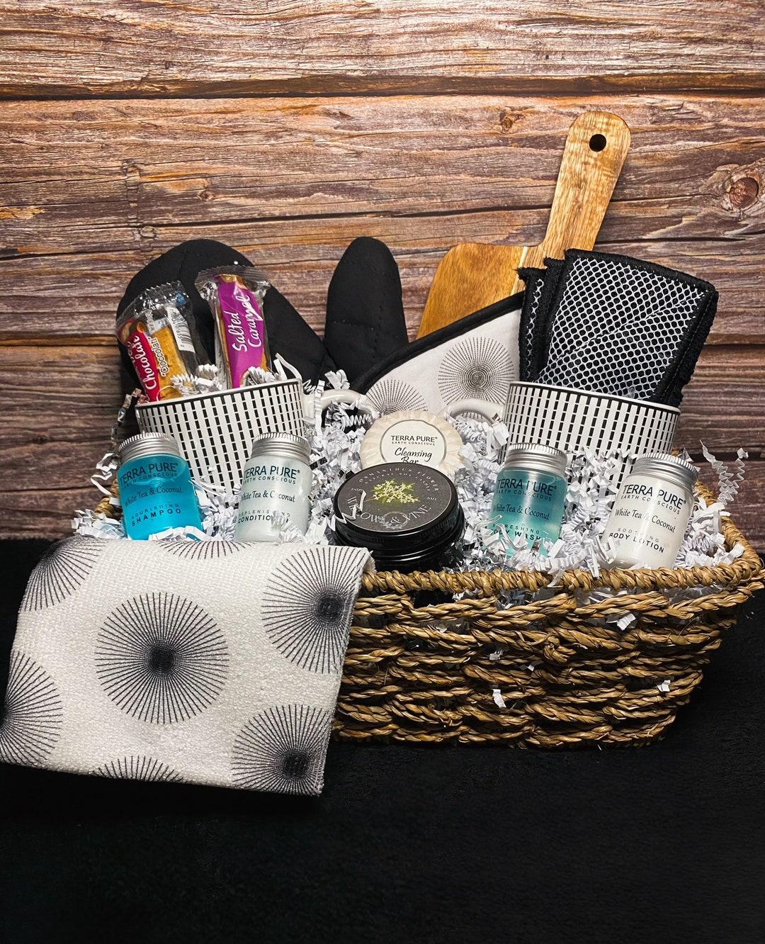 Home Essentials Basket || Housewarming Basket || Wedding Gift ...
