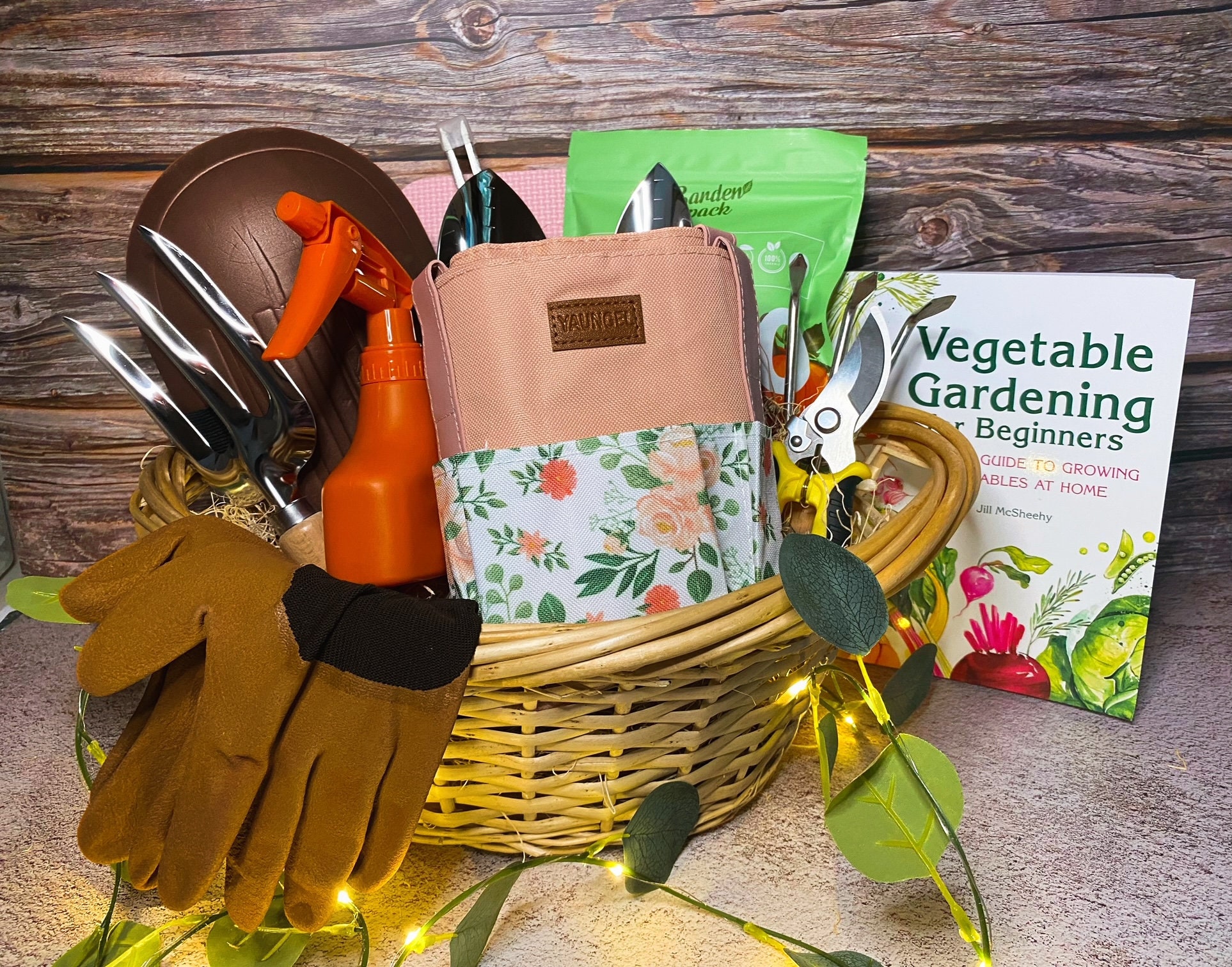 Garden Enthusiast Basket or Box || Garden Gift Box || Garden Basket ...