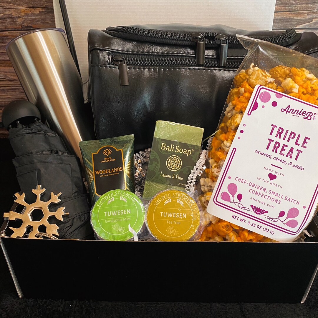 Men's Travel Elements Adventure Kit Gift Box & Care Package - Etsy