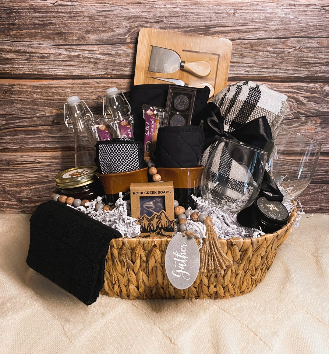 Home is Where the Heart is Basket || Luxe House Basket || Deluxe ...