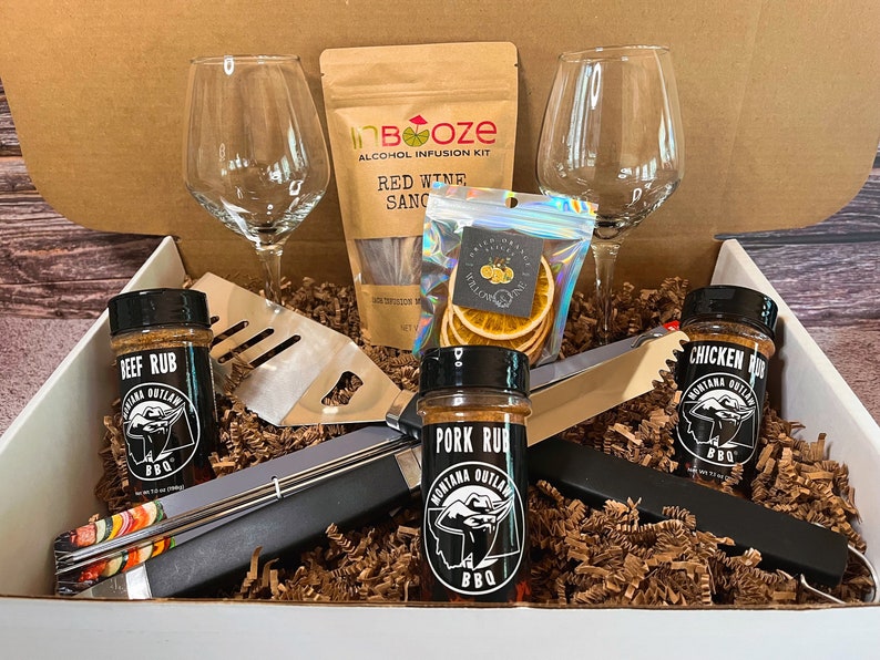 BBQ Box Gift Set BBQ Box Deluxe Housewarming Outdoor Gift for the ...