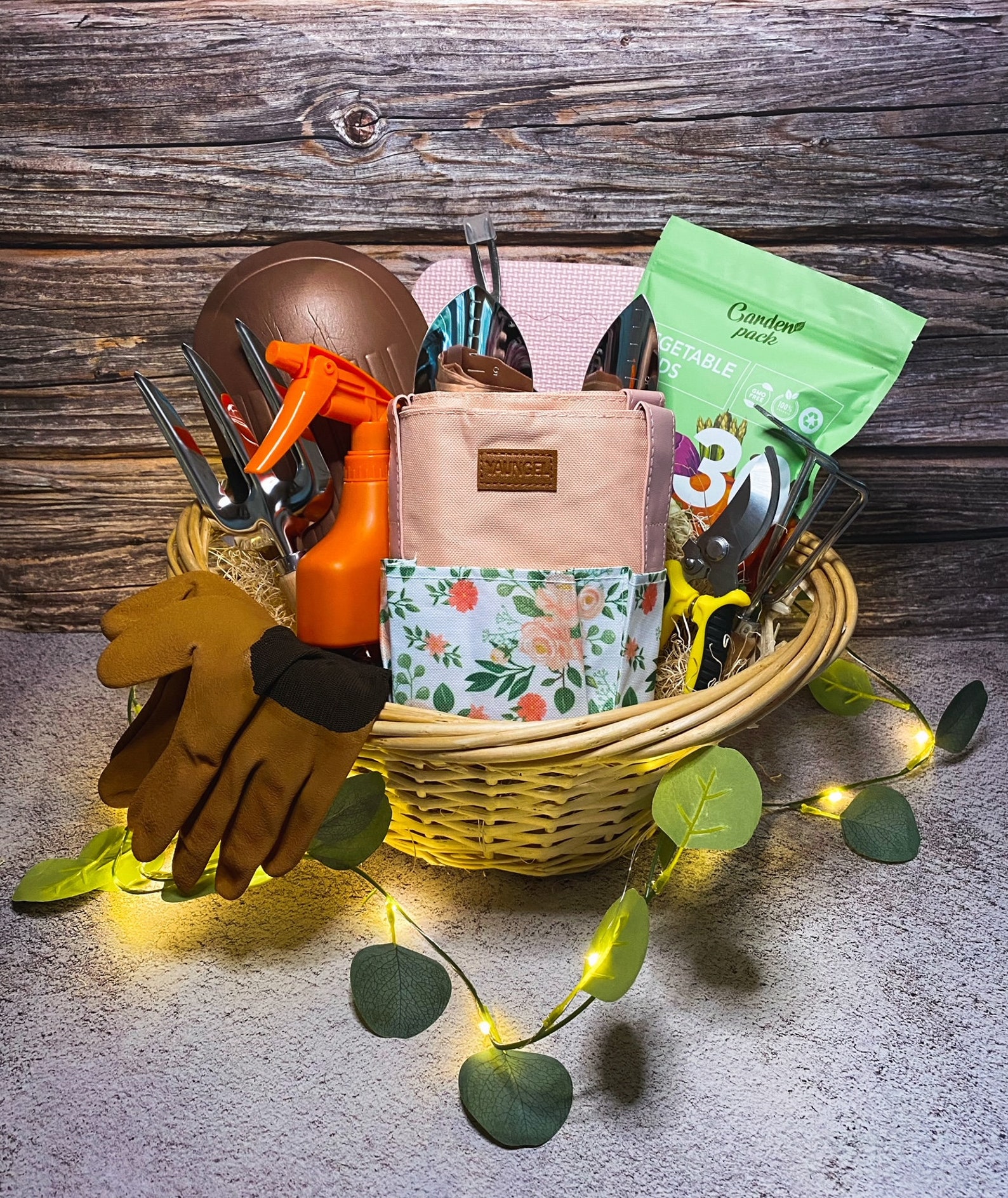 Garden Enthusiast Basket or Box || Garden Gift Box || Garden Basket ...