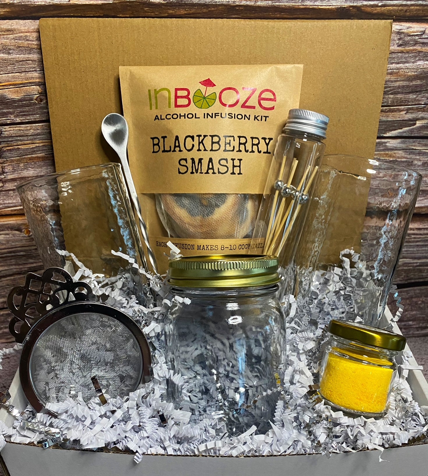 Cocktail Infusion Gift Box Premium Cocktail Fusion Set Stylish Bar ...