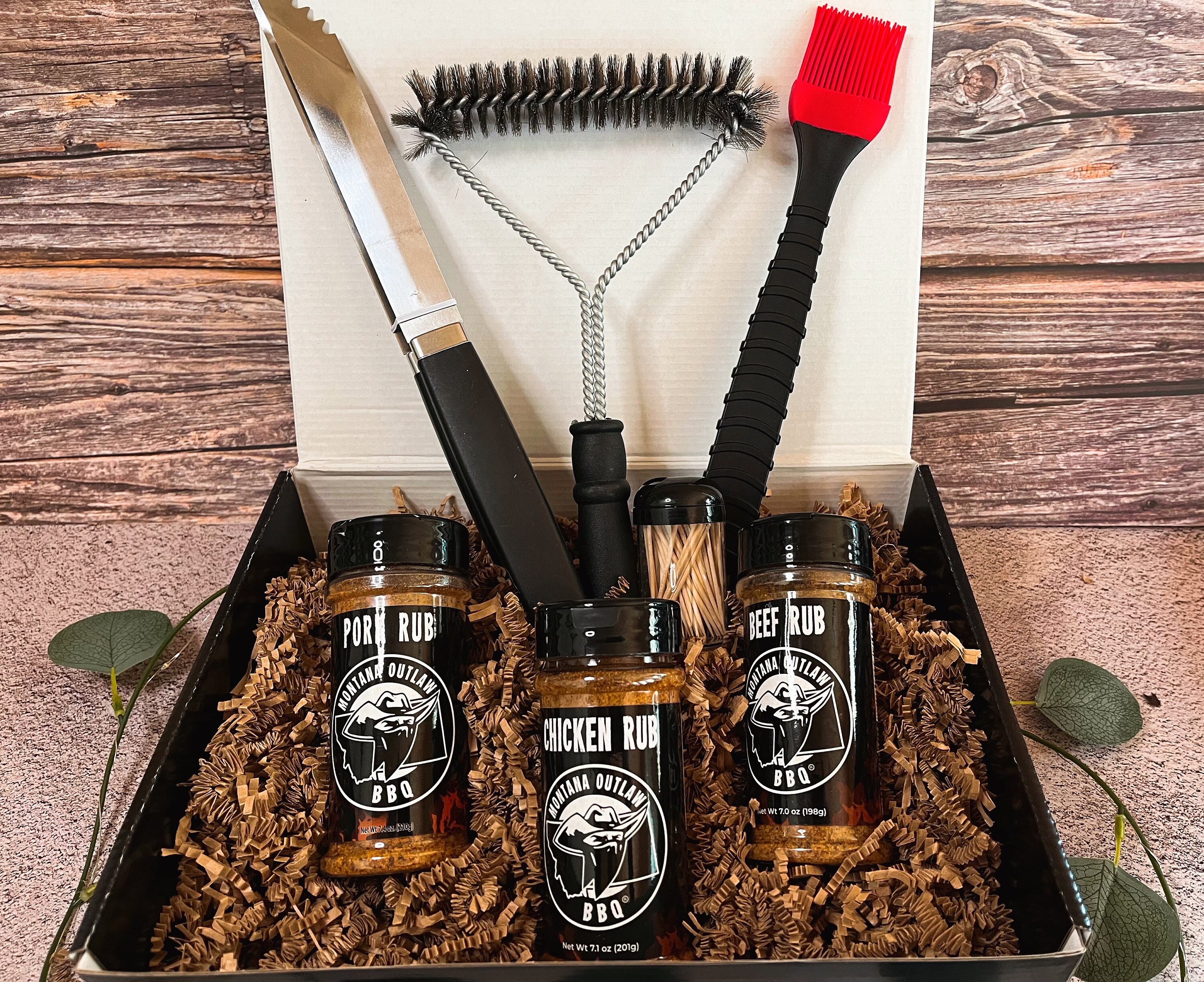 BBQ Box Gift Set BBQ Box Deluxe Housewarming Outdoor Gift for the ...