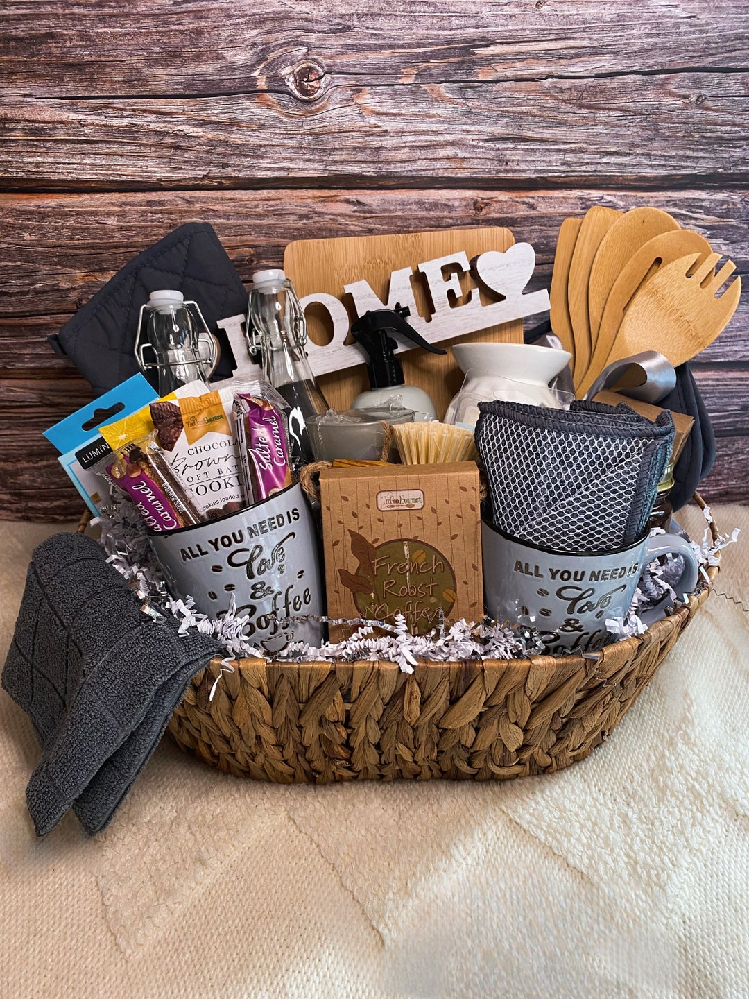Home Sweet Home Deluxe Basket || Luxe House Basket || Deluxe ...