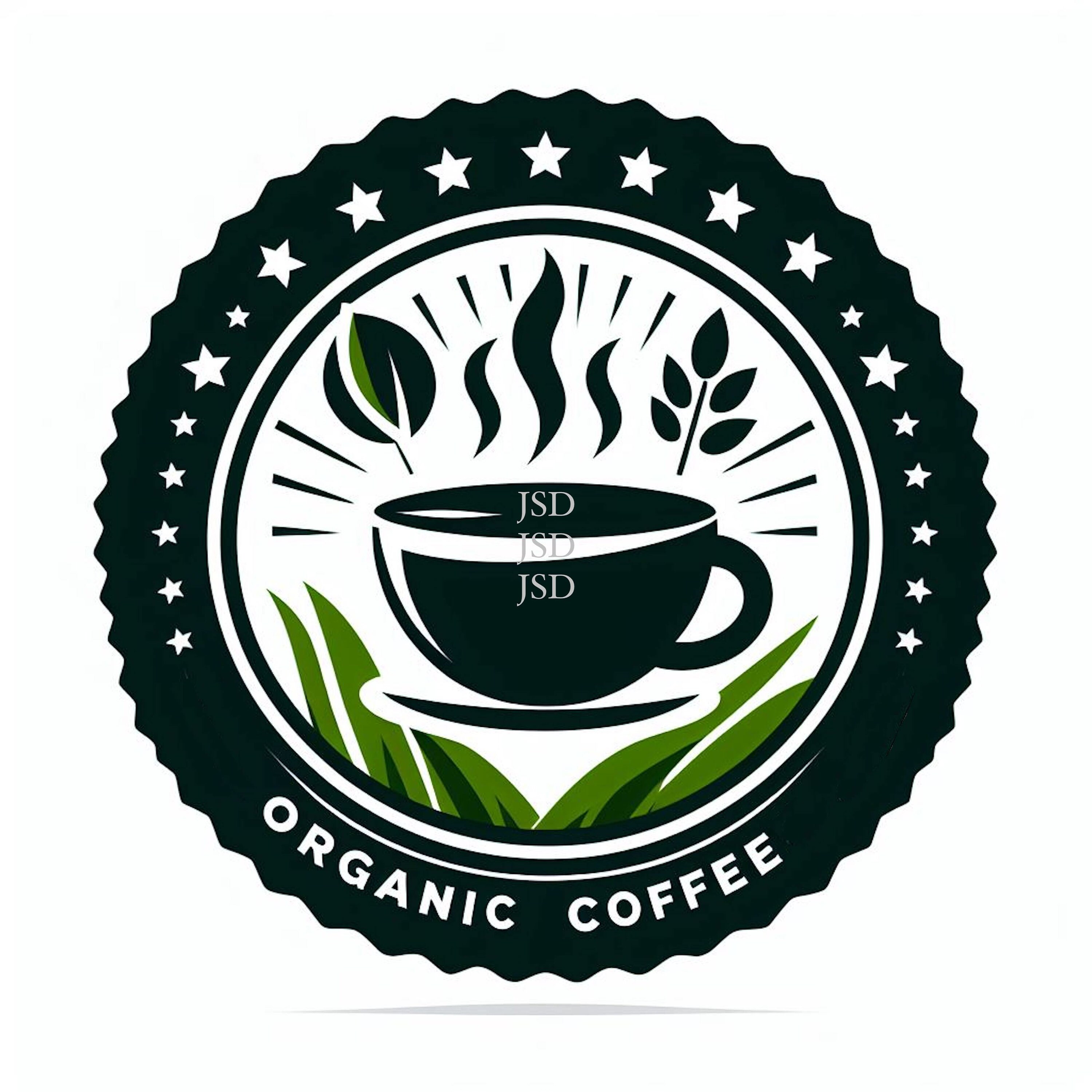 Organic Coffee Icons for Packaging and Marketing Pack 2 - Etsy