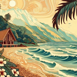 Island Culture Art Images for Greeting Cards, POD Projects and ...