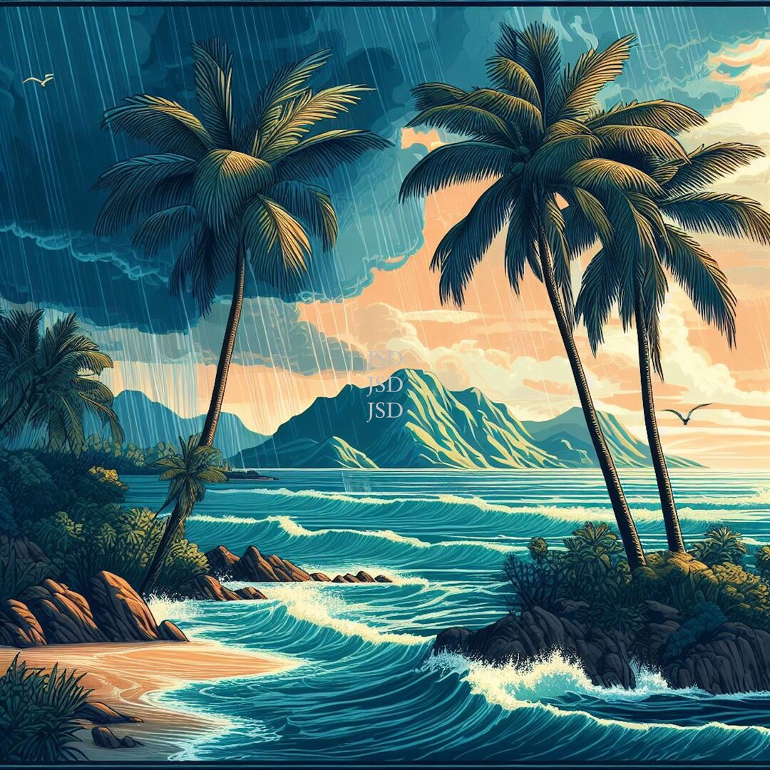 Island Culture Art Images for Greeting Cards, POD Projects and ...
