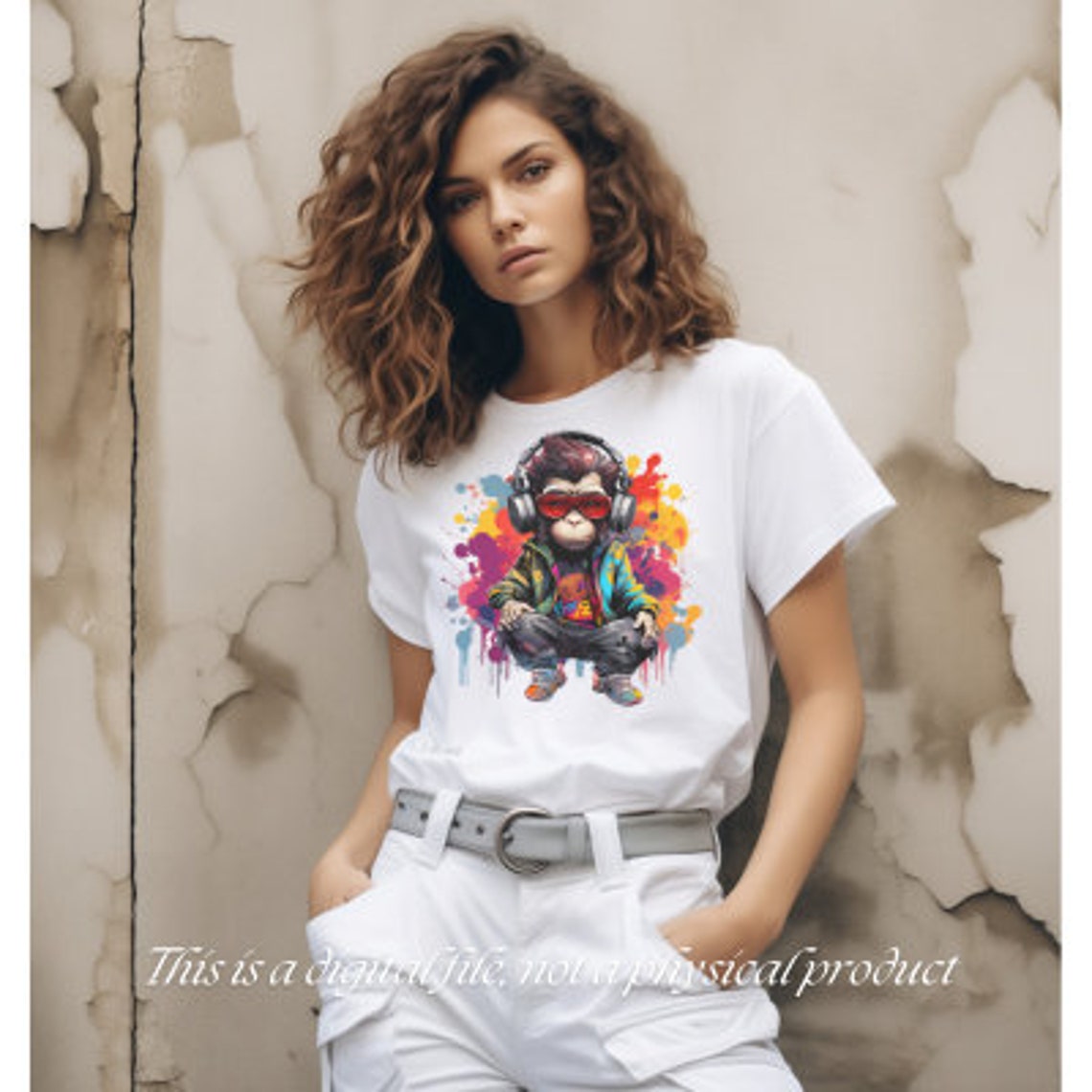 Ape Design Png, Png Designs for Shirt, Monkey, Hip Hop, Hoodie, Color ...