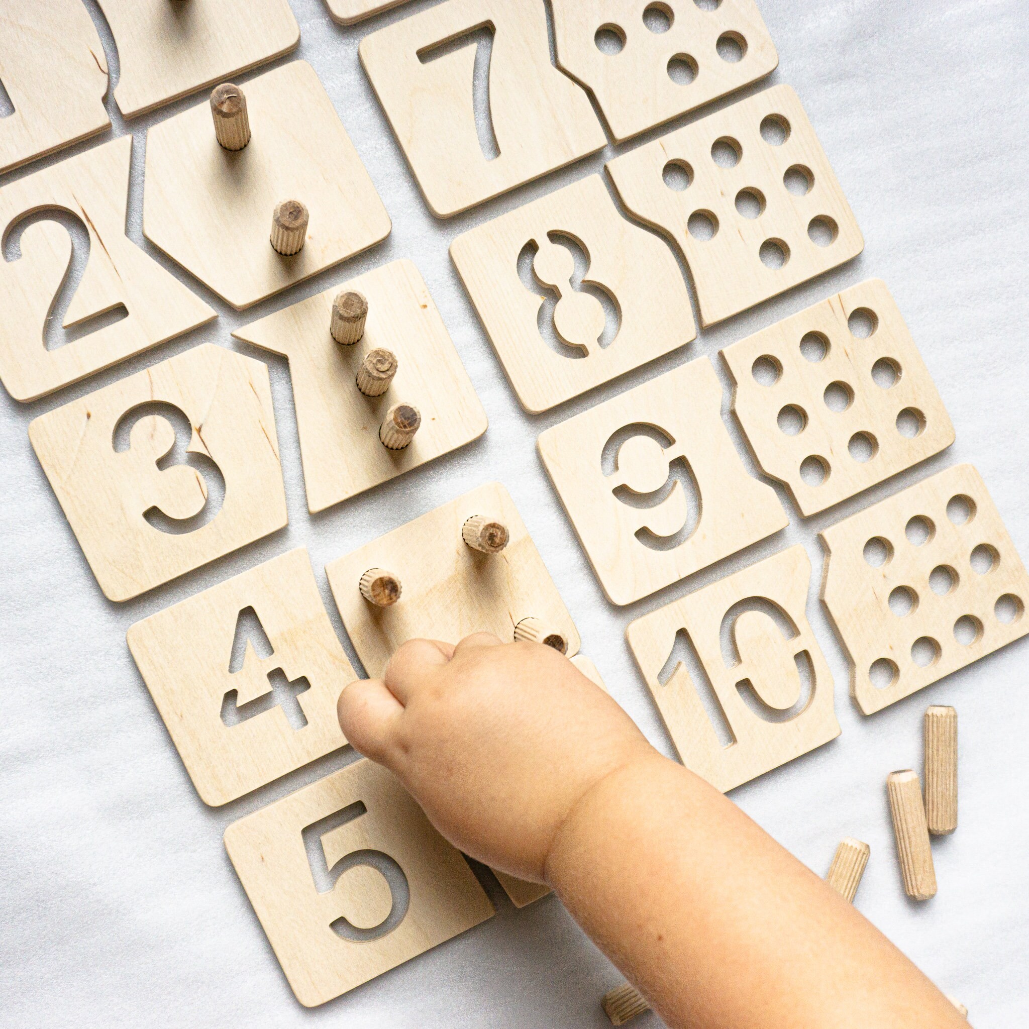 Domino Numbers - Etsy