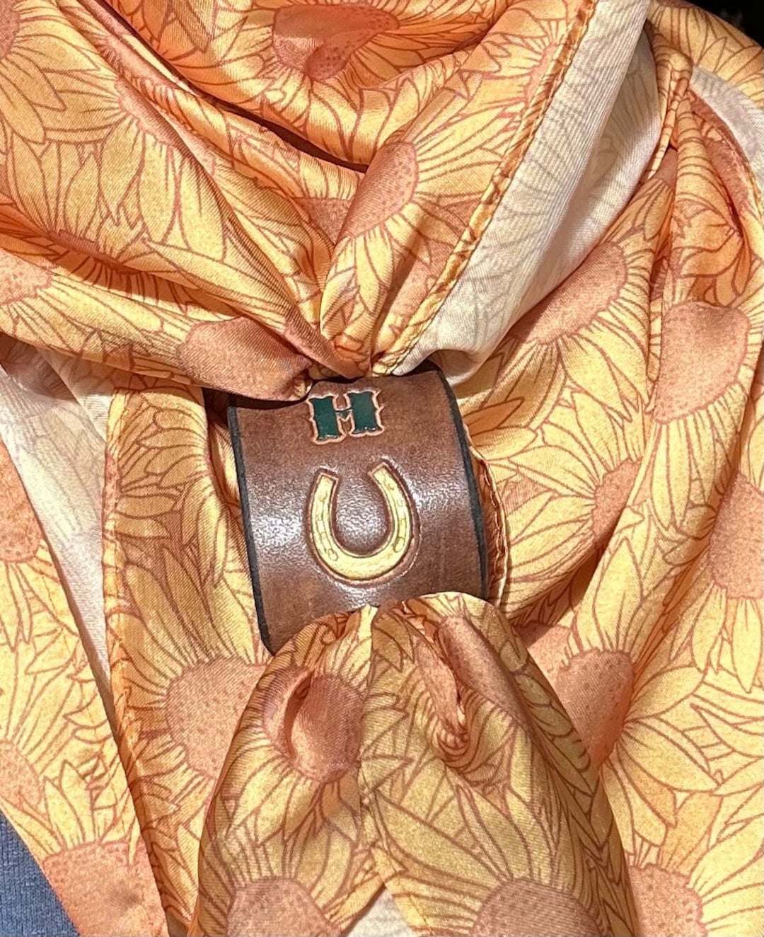 Leather Wild Rag Slides, Custom Made - Etsy