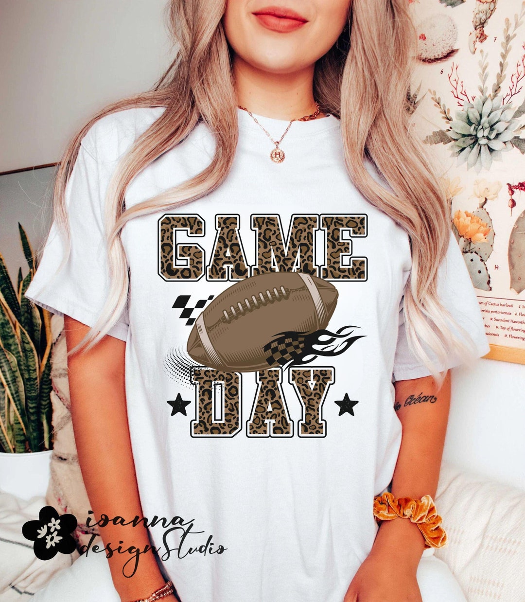 Game Day Football Season Shirt Trendy Sports Lover Football Tshirt ...