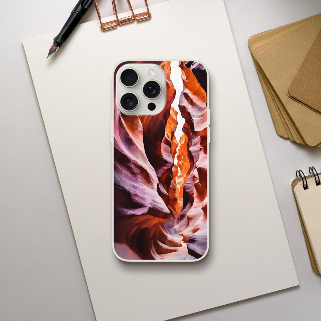 Antelope Canyon Arizona Watercolor Aquarelle Phone Case | Flexi Case ...