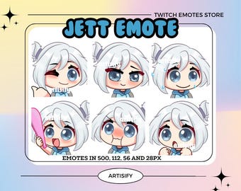 Sage Twitch Emote Pack Valorant Valo Emote Cute Emotes Discord Emotes ...