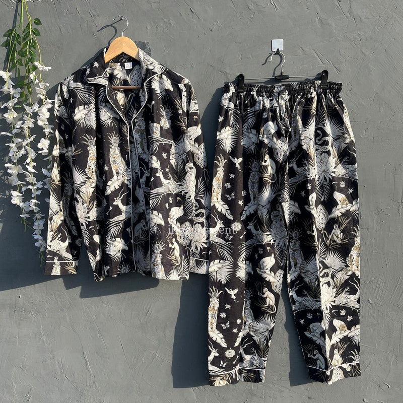 Tiger Pajamas - Etsy