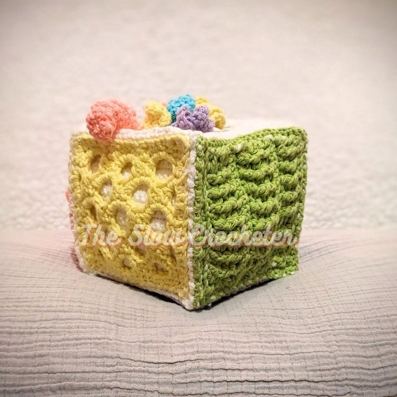 Crochet Activity Cube - Etsy