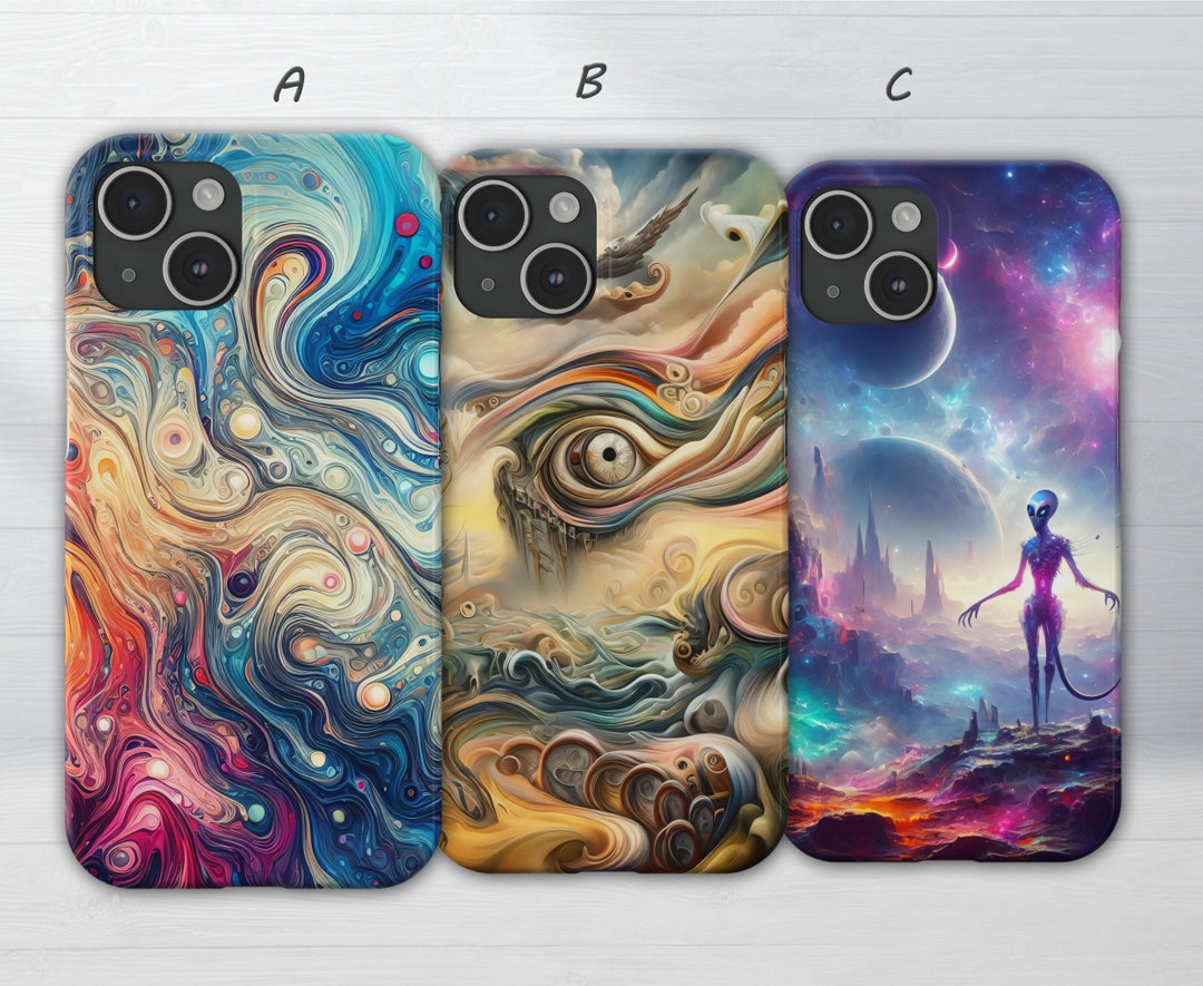 Trippy Liquid Phone Case for iPhone 15 Pro Max iPhone 14 - Etsy UK