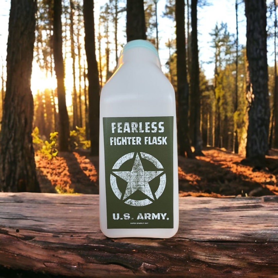 Fearless Fighter Flask Army URN8TOR - Etsy