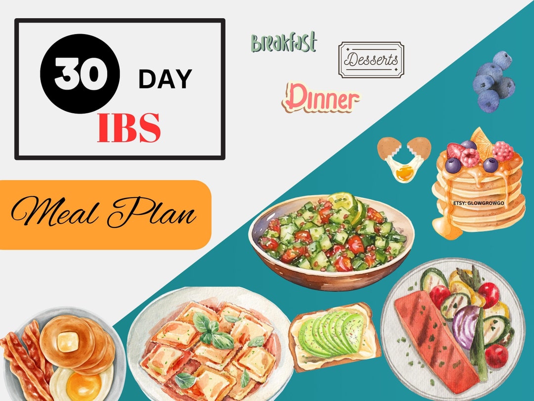 30-day Ibs-friendly Meal Plan (breakfast, Dinner, Desserts): Quick ...