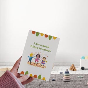 Printable Kids Affirmation Cards, Printable Childrens Affirmations ...