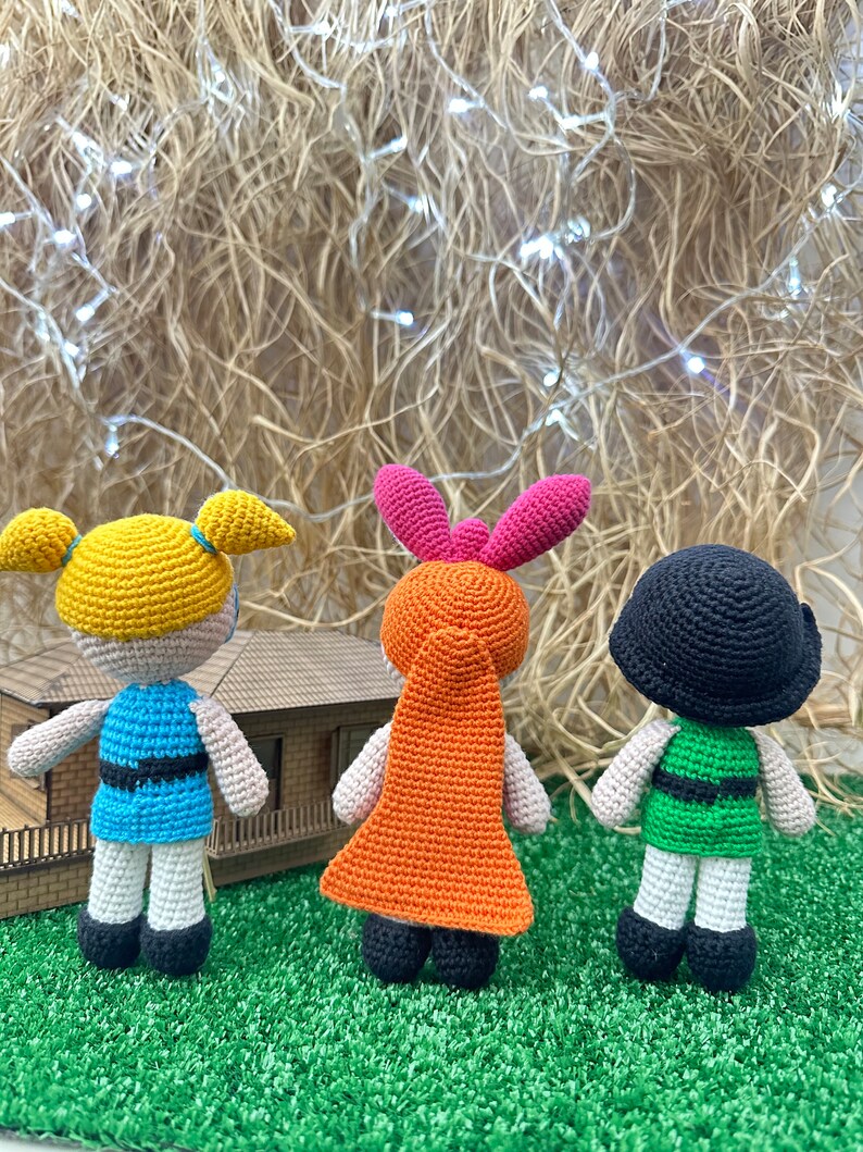 Powerpuff Girl Amigurumi, Crochet Pattern, Beginner Amigurumi ...