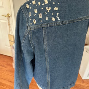 Crystal Denim Jacket - Etsy