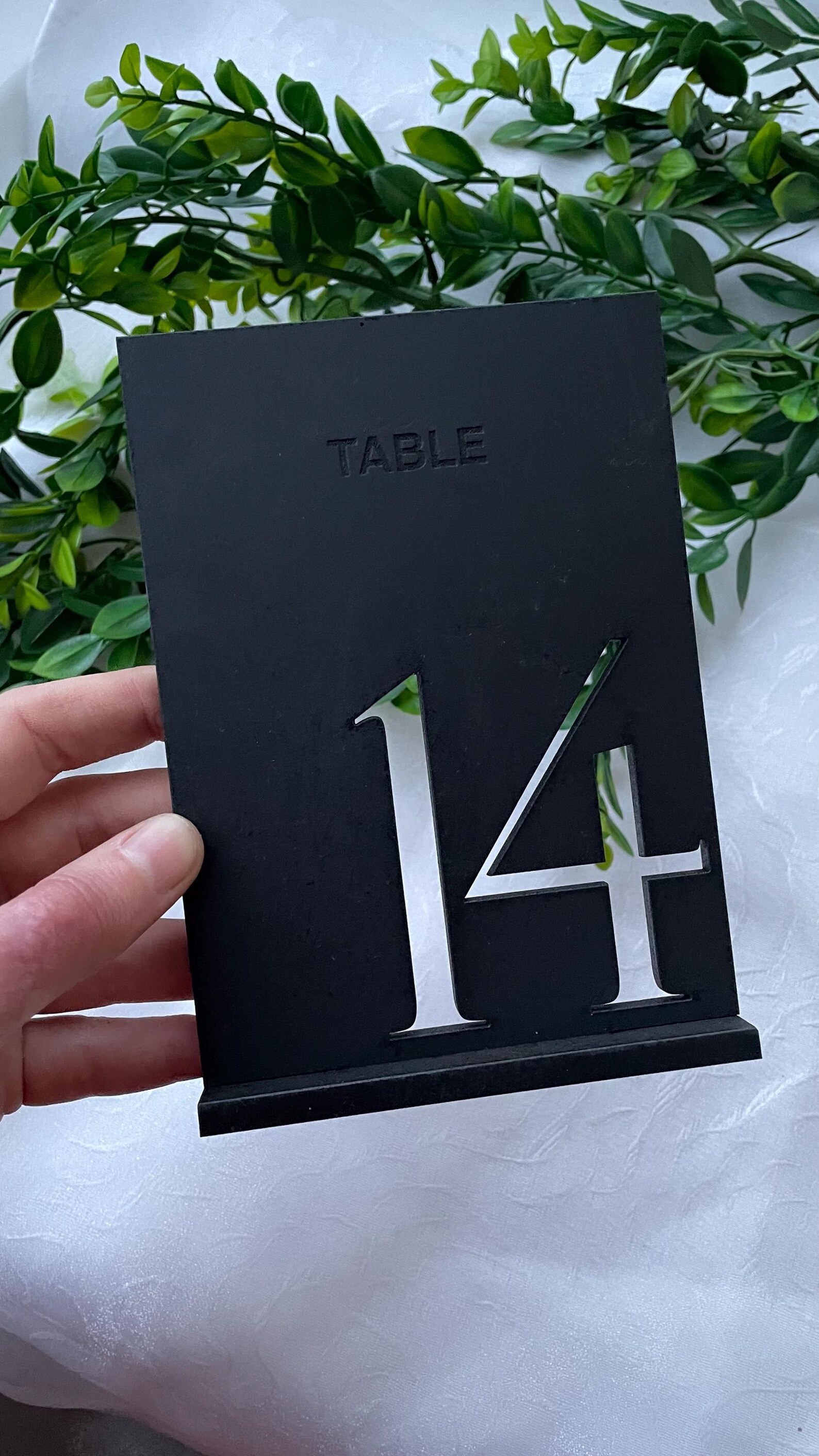 Custom Wooden Table Numbers for Conferences and Corporate Events - Etsy