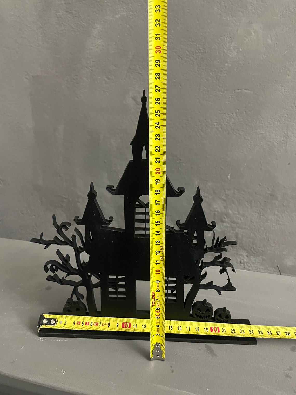 Halloween Wood Decoration, Halloween Scenario Decor, Cemetery and ...