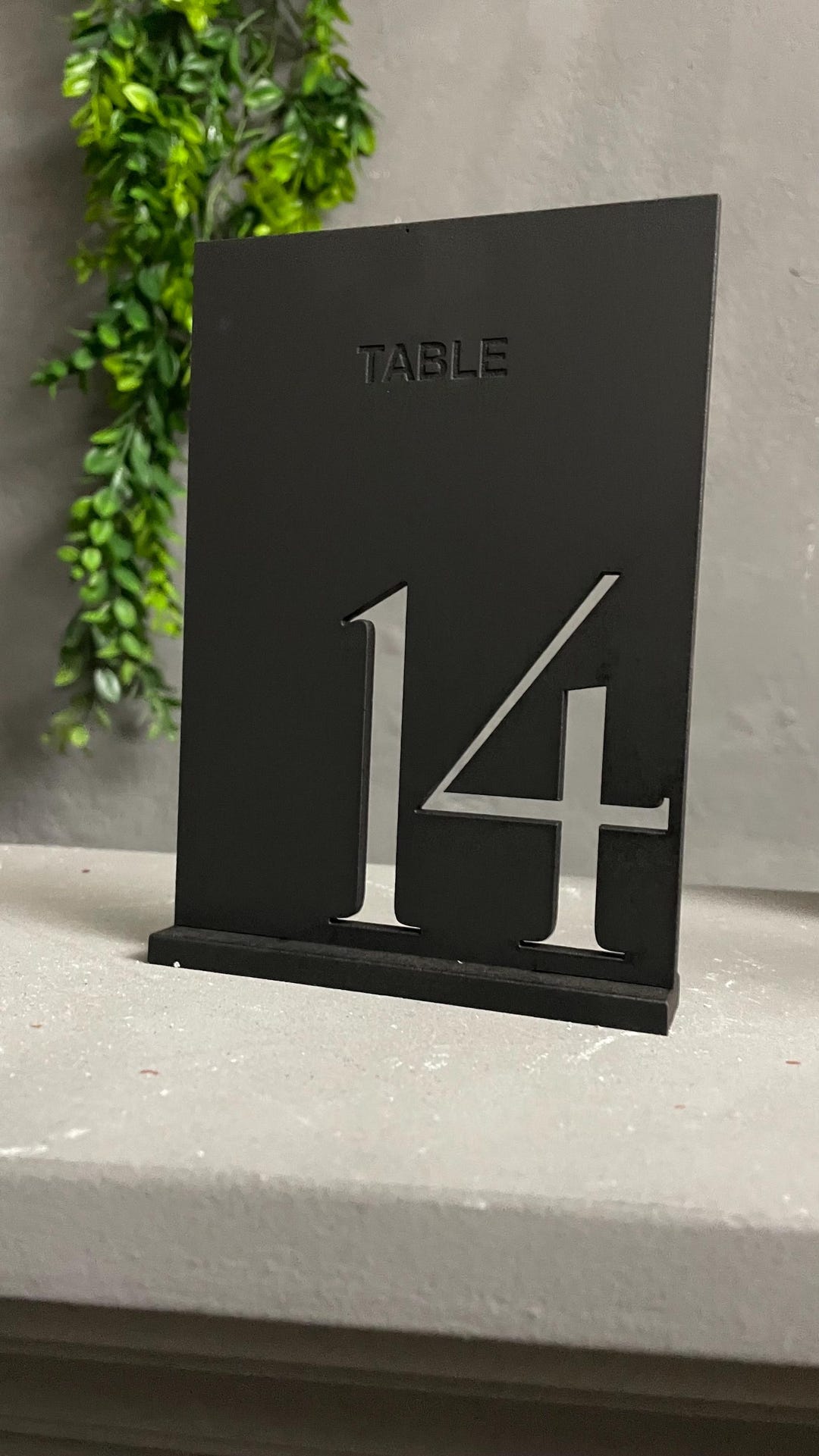 Custom Wooden Table Numbers for Conferences and Corporate Events - Etsy
