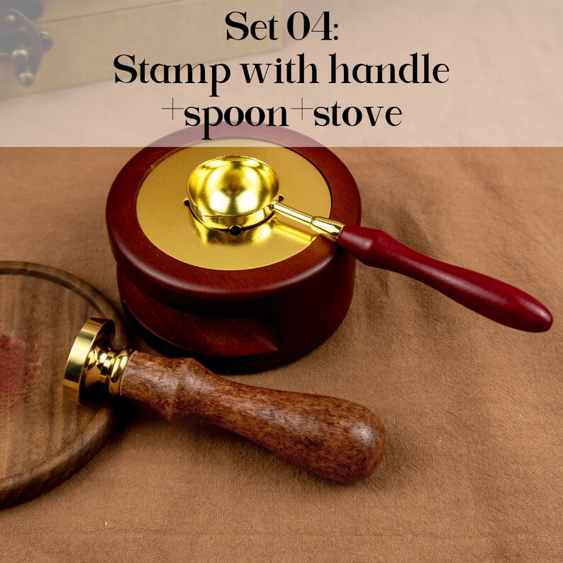 Wax Seal Stamp, Custom Wax Seal Set, Personalized Initials Stamp ...